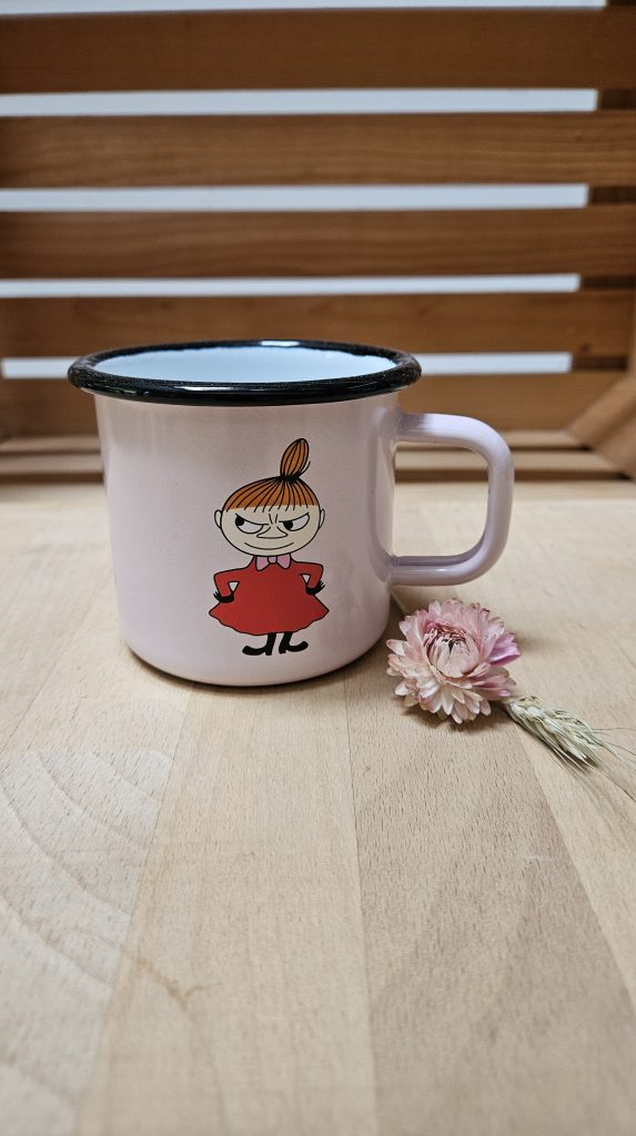 Lonček emajliran rumen Mala Mu fi 8 cm | Korotan